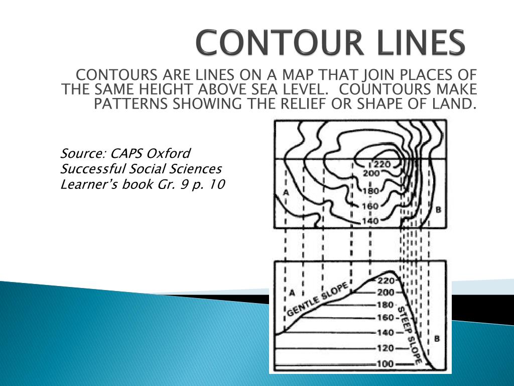 PPT - CONTOUR LINES PowerPoint Presentation, free download - ID:2481895