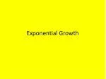 PPT - Exponential Growth PowerPoint Presentation, free download - ID ...