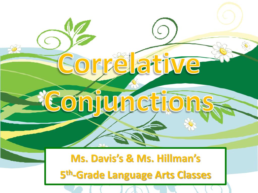 PPT - Correlative Conjunctions PowerPoint Presentation, free download ...