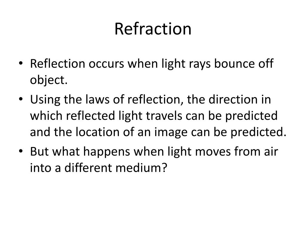 PPT - Refraction PowerPoint Presentation, free download - ID:2484178