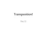 PPT - Transposon and Mechanisms of Transposition PowerPoint ...