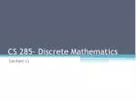 PPT - Cs 310 - Discrete Mathematics PowerPoint Presentation, free ...