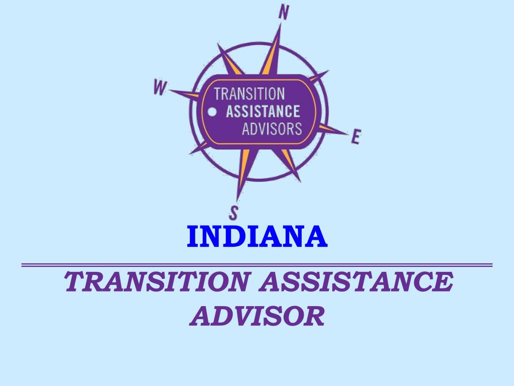 PPT - TRANSITION ASSISTANCE ADVISOR PowerPoint Presentation, free ...