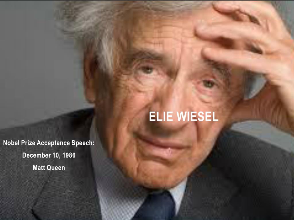 PPT - Elie Wiesel PowerPoint Presentation, free download - ID:2487687