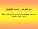 PPT - OBSERVING YOUNG CHILDREN PowerPoint Presentation, free download ...
