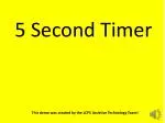 PPT - 5 Second Rule PowerPoint Presentation, free download - ID:5619238