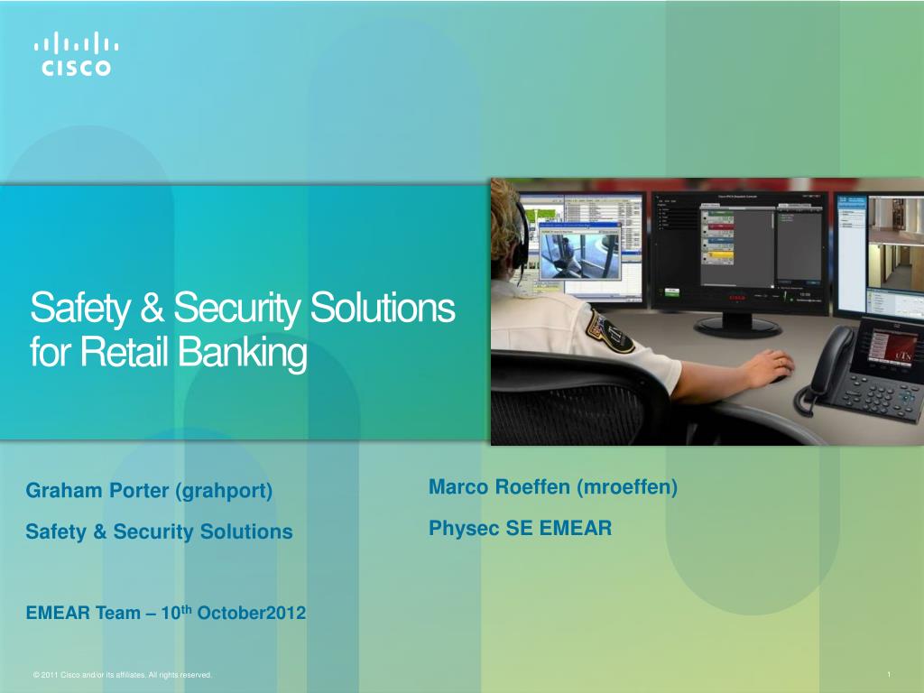 PPT - Safety & Security Solutions for Retail Banking PowerPoint ...