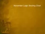 PPT - January Logic Seating Chart PowerPoint Presentation, free ...