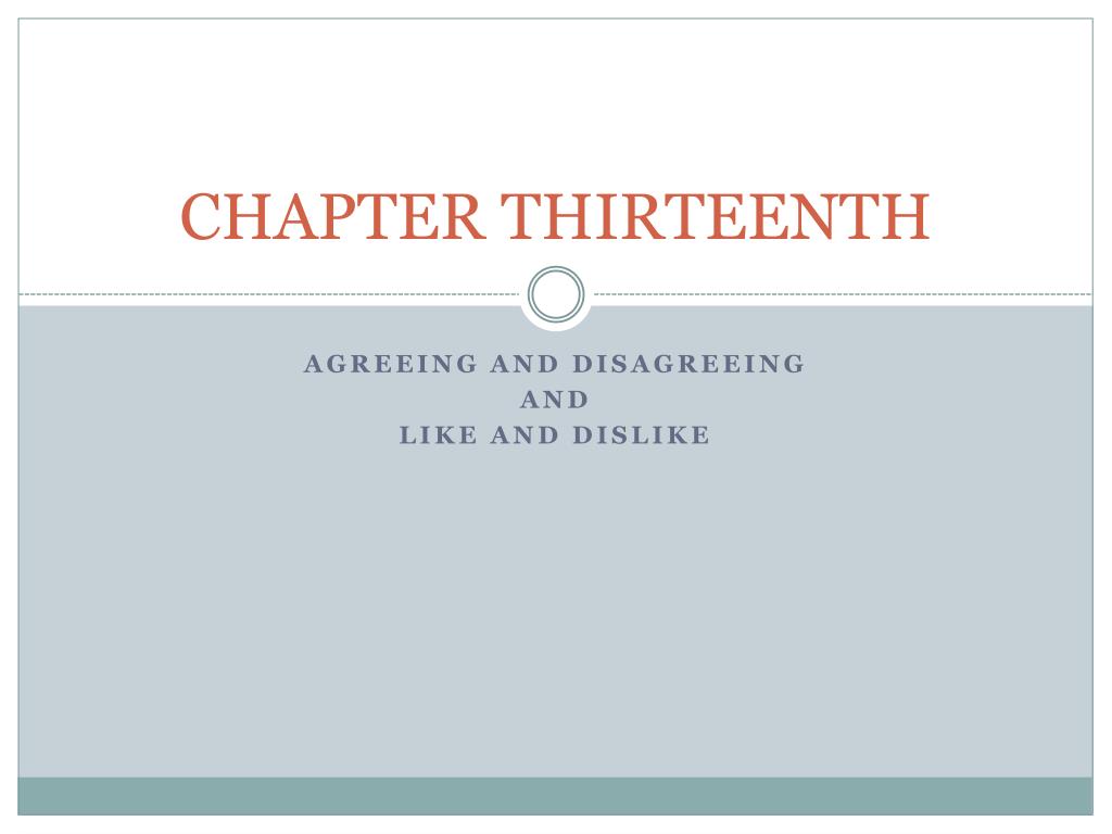 PPT - CHAPTER THIRTEENTH PowerPoint Presentation, free download - ID ...