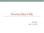 PPT - Proximity Effect in Electron Beam Lithography PowerPoint ...