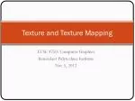 PPT - Chapter 12 texture PowerPoint Presentation, free download - ID ...