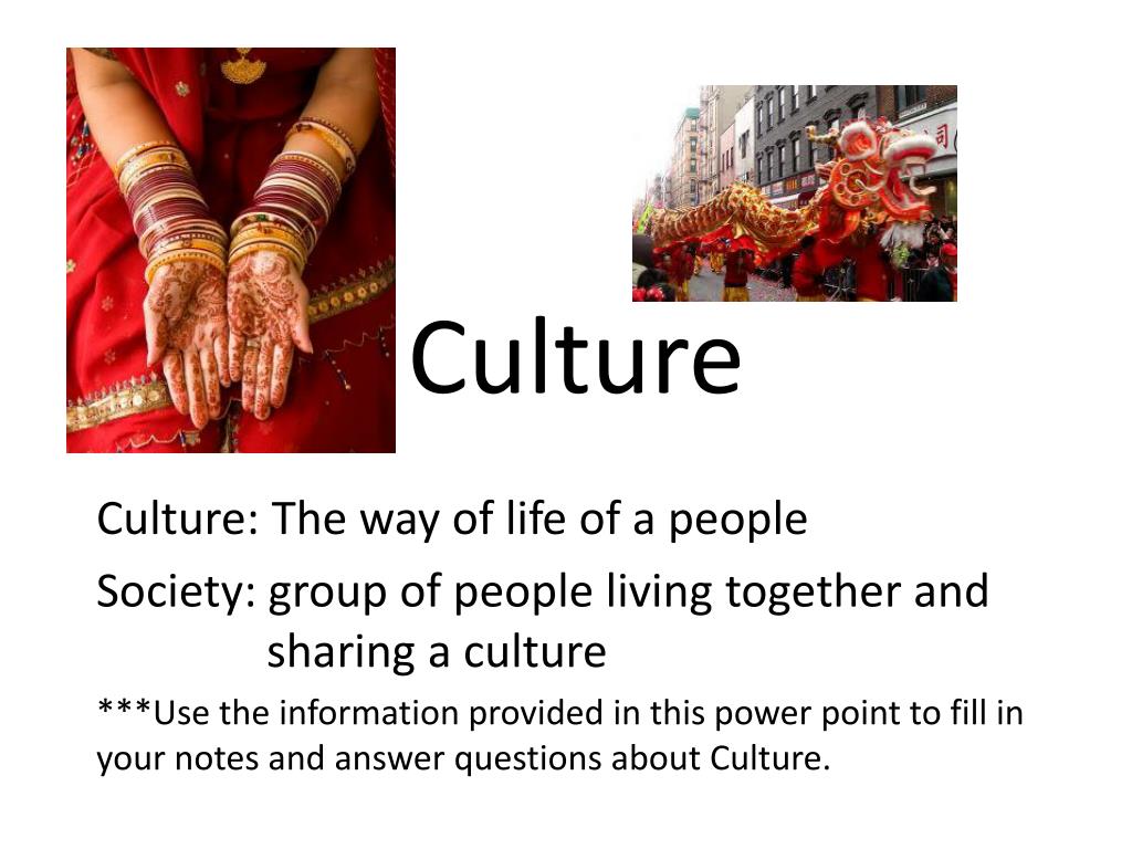 PPT - Culture PowerPoint Presentation, free download - ID:2495403