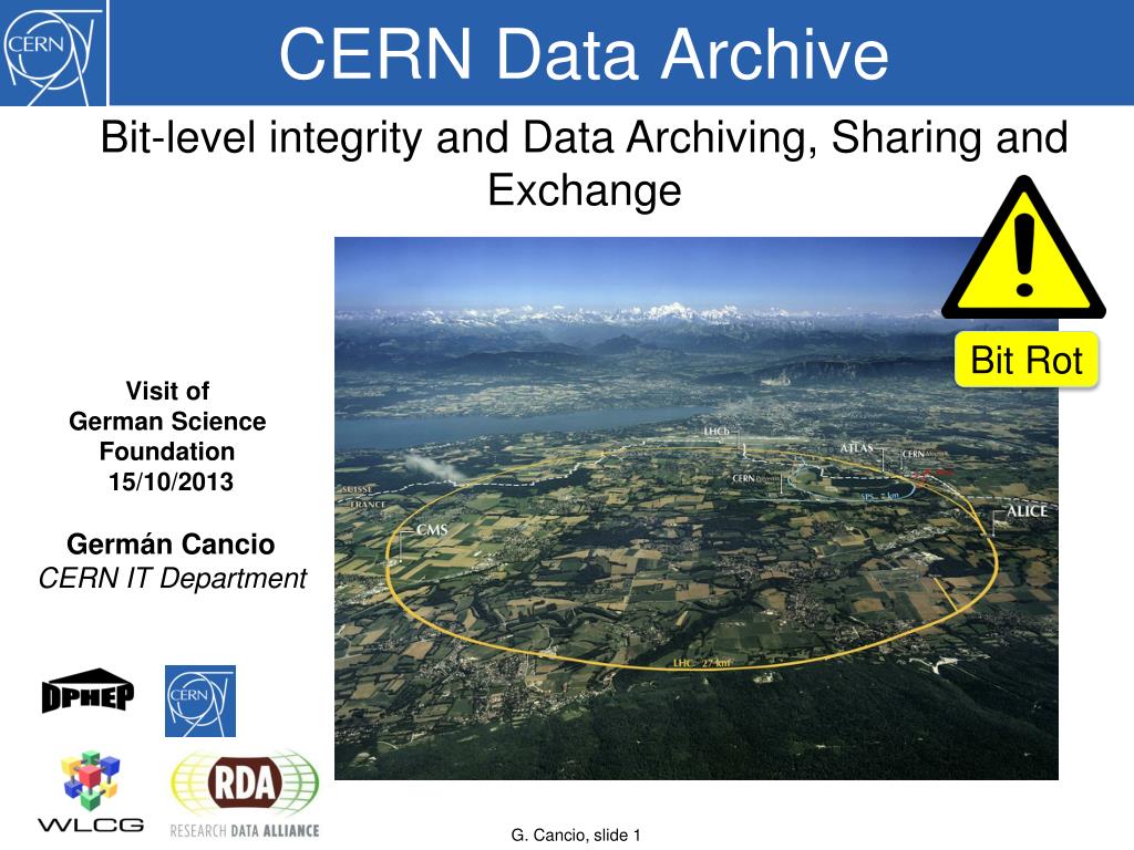PPT - CERN Data Archive PowerPoint Presentation, free download - ID:2495501