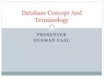 PPT - Database Terminology PowerPoint Presentation, free download - ID:5491006