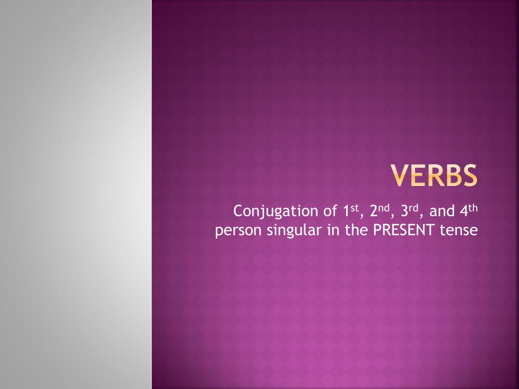 PPT - Verbs PowerPoint Presentation, free download - ID:2496142