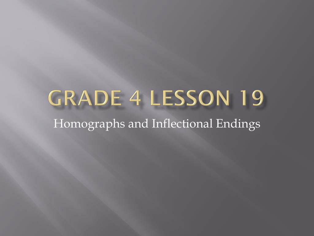 PPT - Grade 4 lesson 19 PowerPoint Presentation, free download - ID:2497908