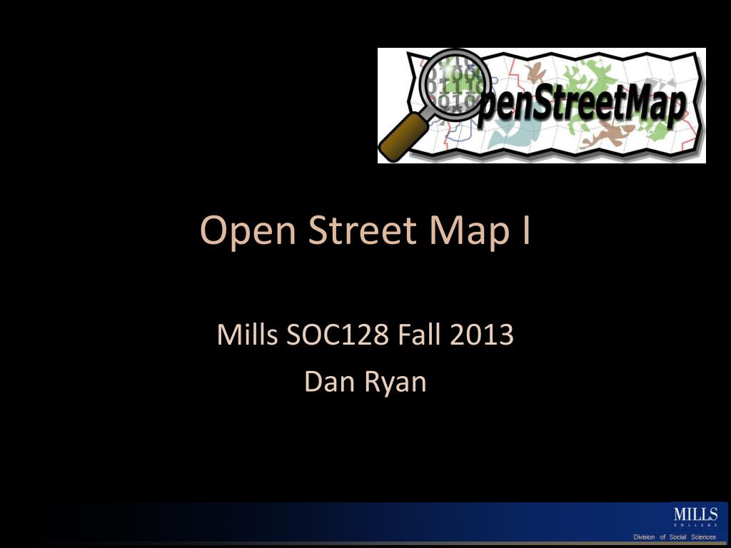 PPT - Open Street Map I PowerPoint Presentation, free download - ID:2498165