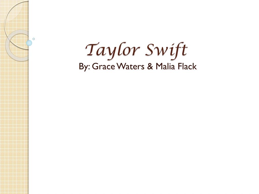 PPT - Taylor Swift PowerPoint Presentation, free download - ID:2498407