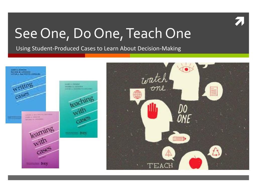 PPT - See One, Do One, Teach One PowerPoint Presentation, free download ...