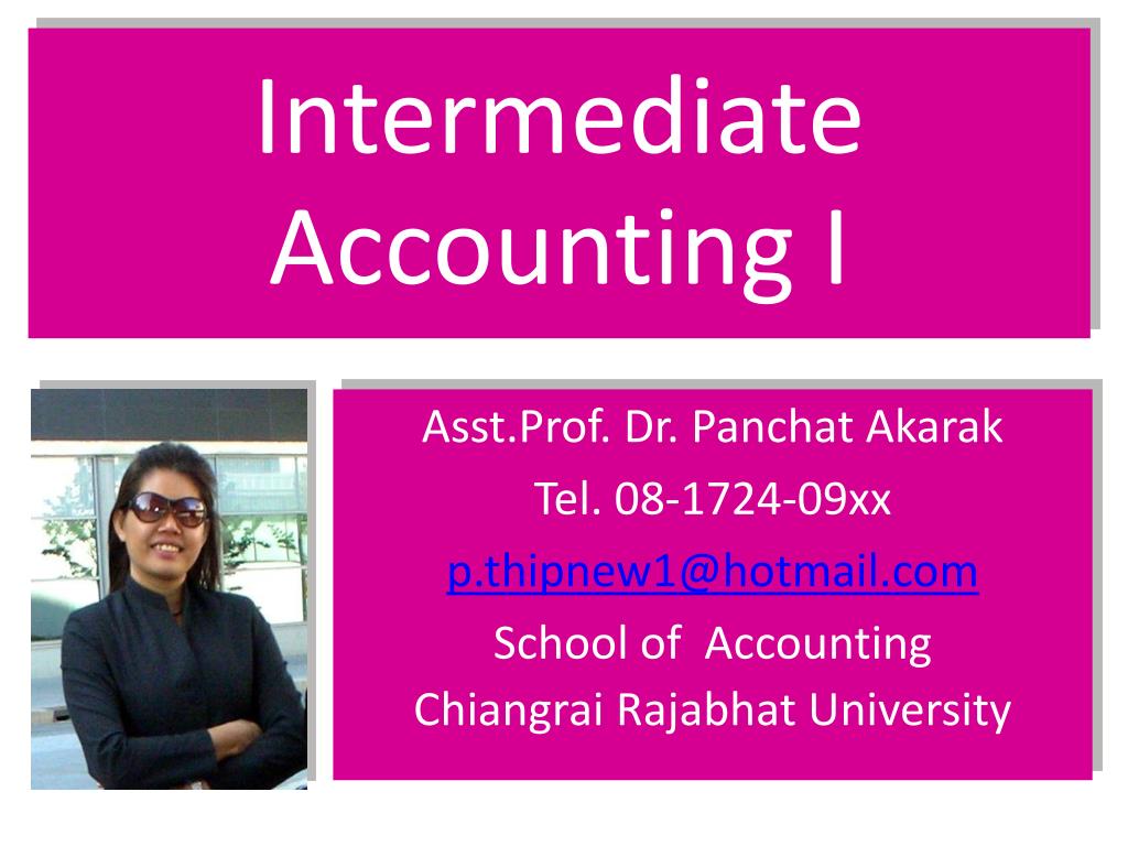 PPT - Intermediate Accounting I PowerPoint Presentation, free download ...