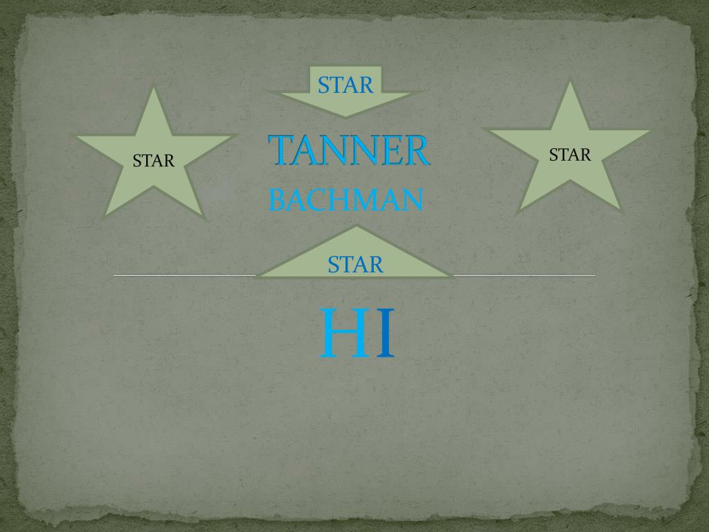 PPT - TANNER PowerPoint Presentation, free download - ID:2500057