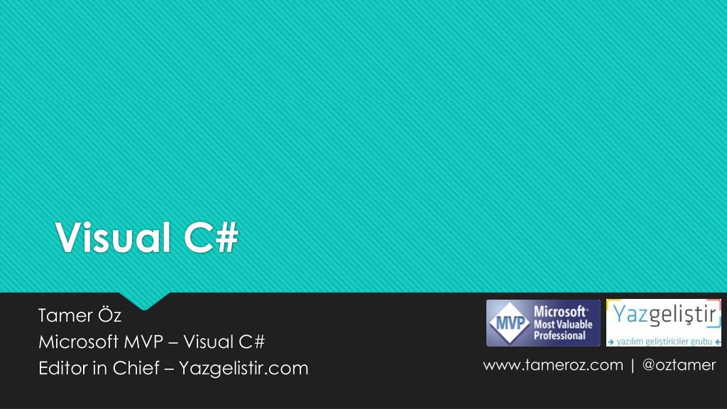 PPT - Visual C # PowerPoint Presentation, free download - ID:2500149