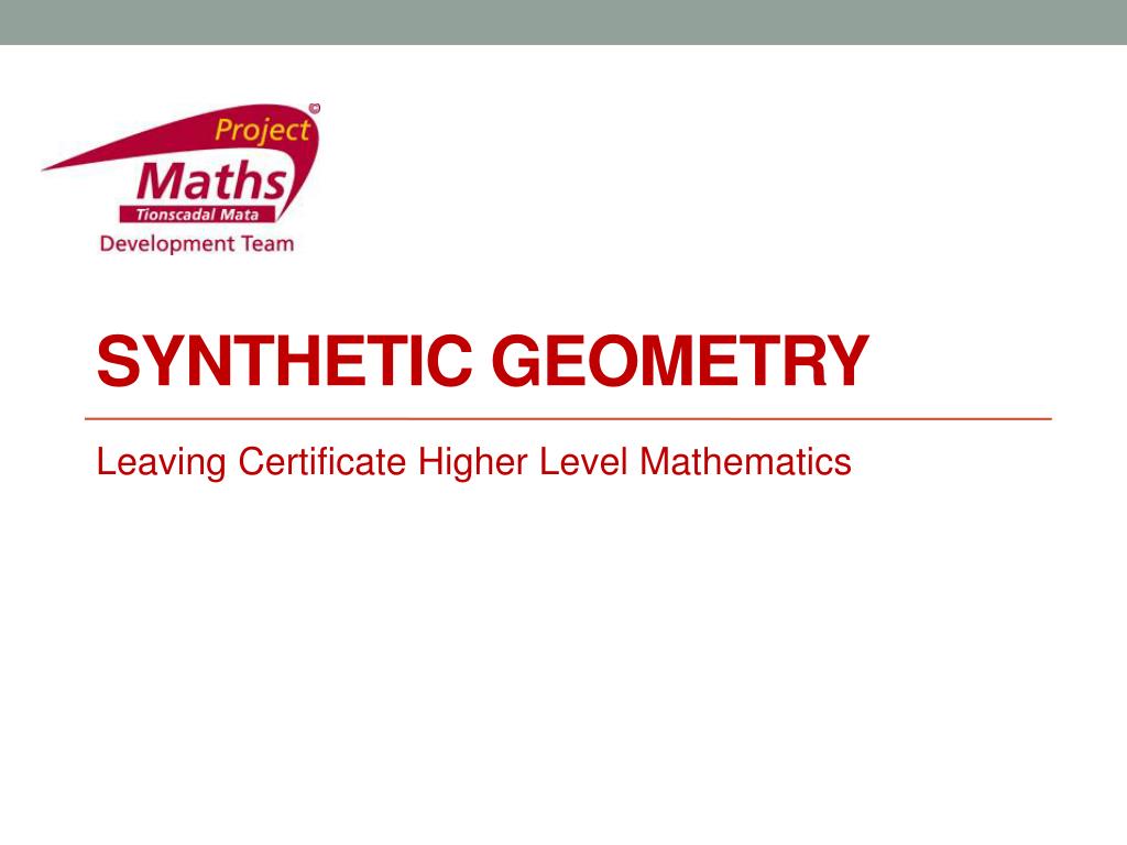 PPT - Synthetic Geometry PowerPoint Presentation, free download - ID ...