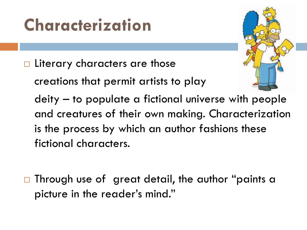 PPT - Characterization PowerPoint Presentation, free download - ID:2504405