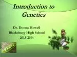 PPT - Introduction to Genetics PowerPoint Presentation, free download ...
