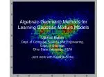 PPT - Gaussian Mixture Models PowerPoint Presentation, free download ...