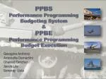 PPT - Planning, Programming, Budgeting, and Execution (PPBE) Process ...