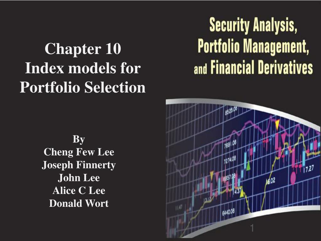 PPT - Chapter 10 Index models for Portfolio Selection PowerPoint ...