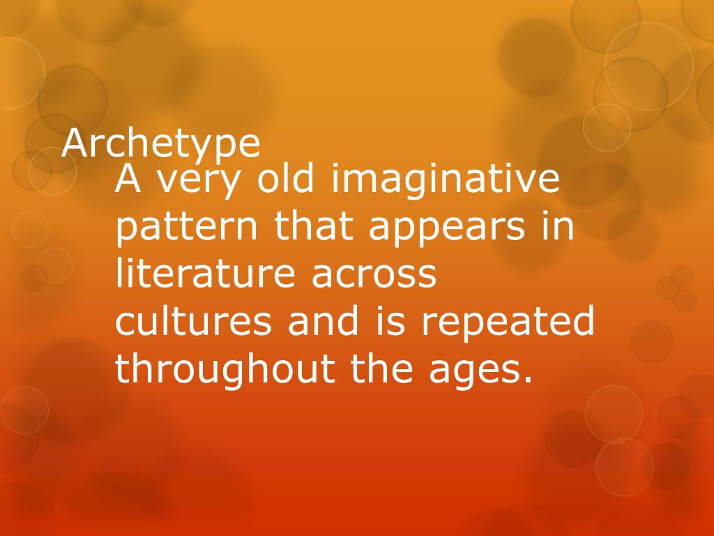 PPT - Archetype PowerPoint Presentation, free download - ID:2510444