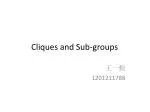 PPT - Cliques PowerPoint Presentation, free download - ID:6611061