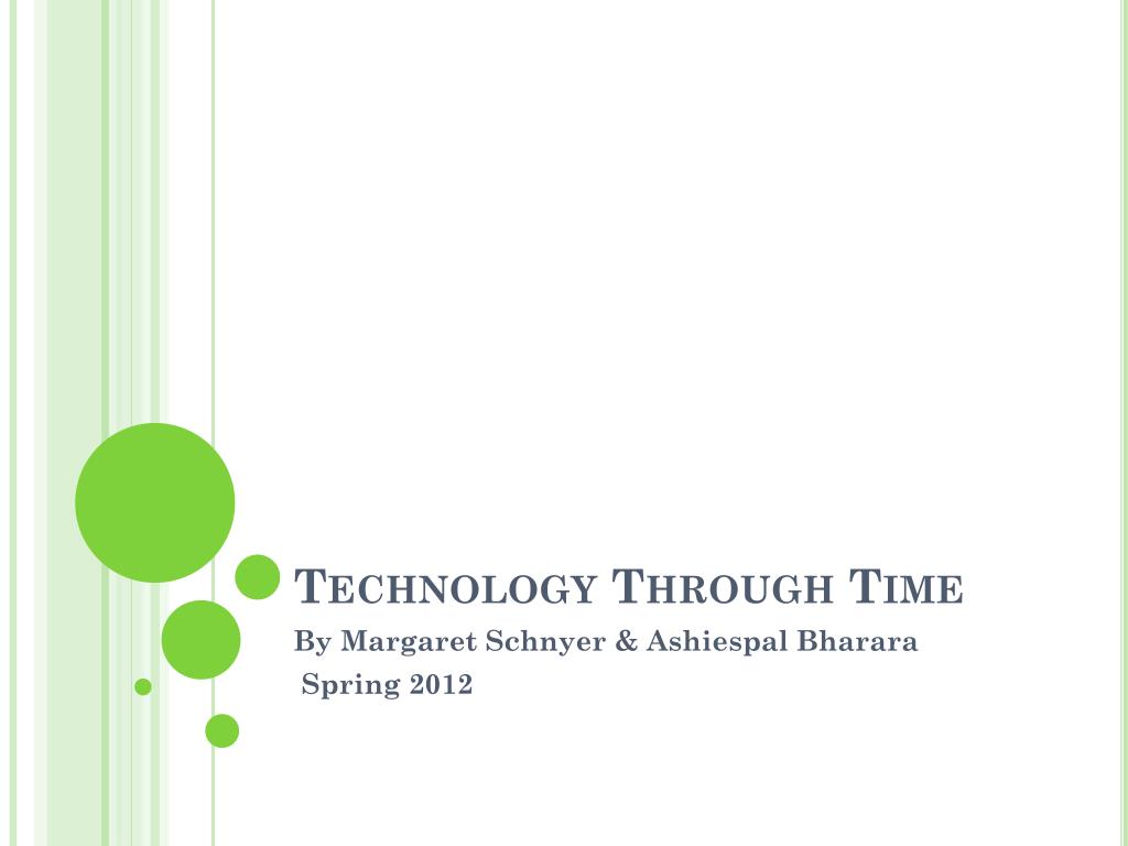 PPT - The Evolution of Technology: A Journey Through Millennia ...
