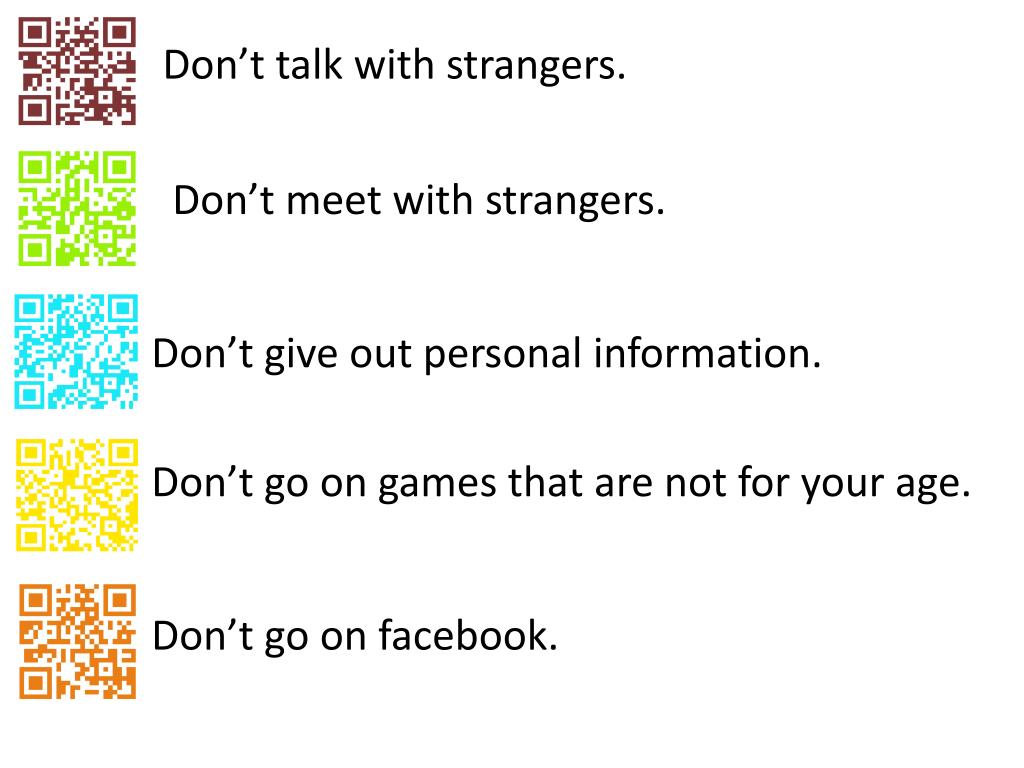 PPT - Don’t talk with strangers. PowerPoint Presentation, free download ...