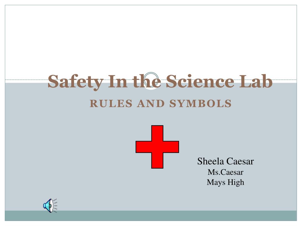 PPT - Safety In the Science Lab PowerPoint Presentation, free download ...
