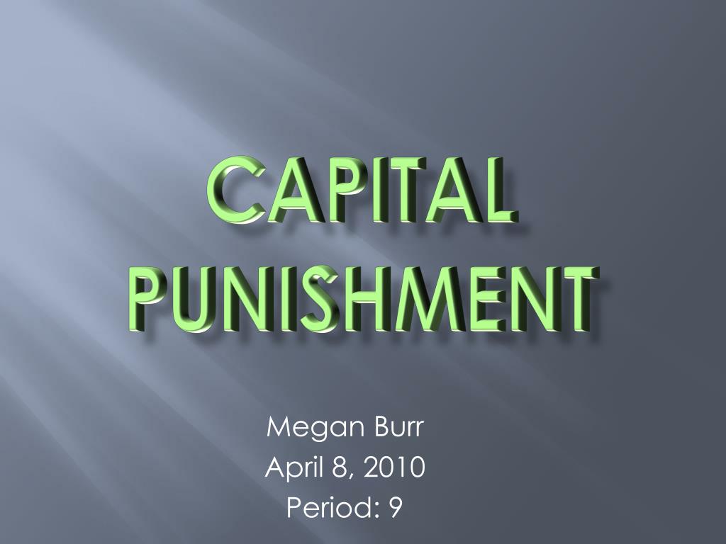 PPT - CAPITAL PUNISHMENT PowerPoint Presentation, free download - ID ...