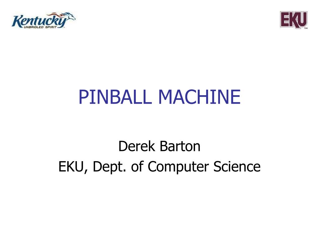PPT - Pinball machine PowerPoint Presentation, free download - ID:2517525