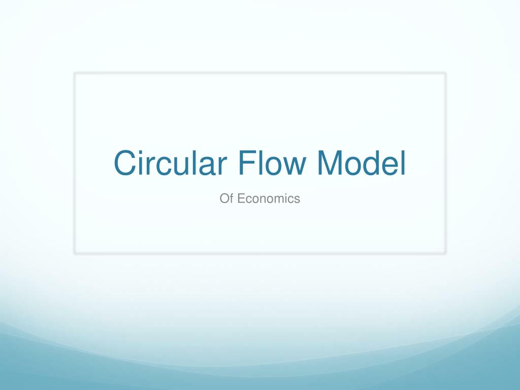 PPT - Circular Flow Model PowerPoint Presentation, free download - ID ...