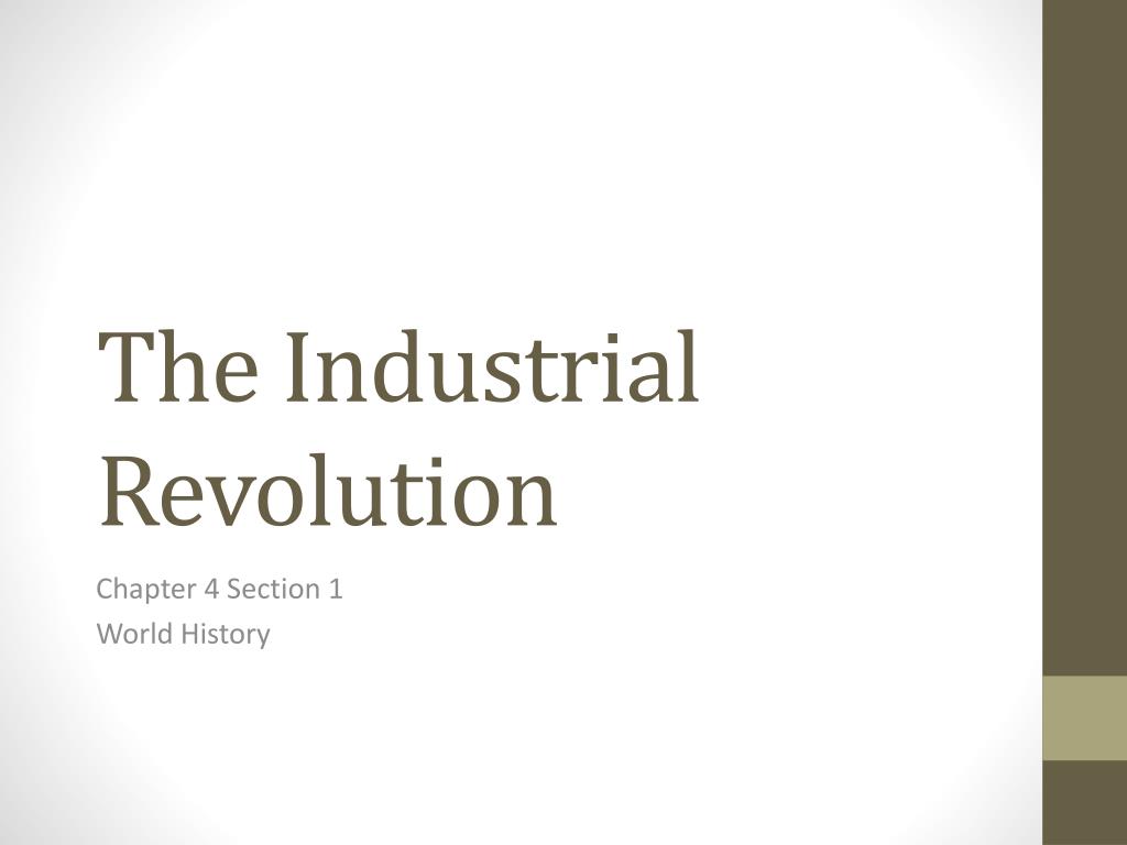 PPT - The Industrial Revolution PowerPoint Presentation, free download ...