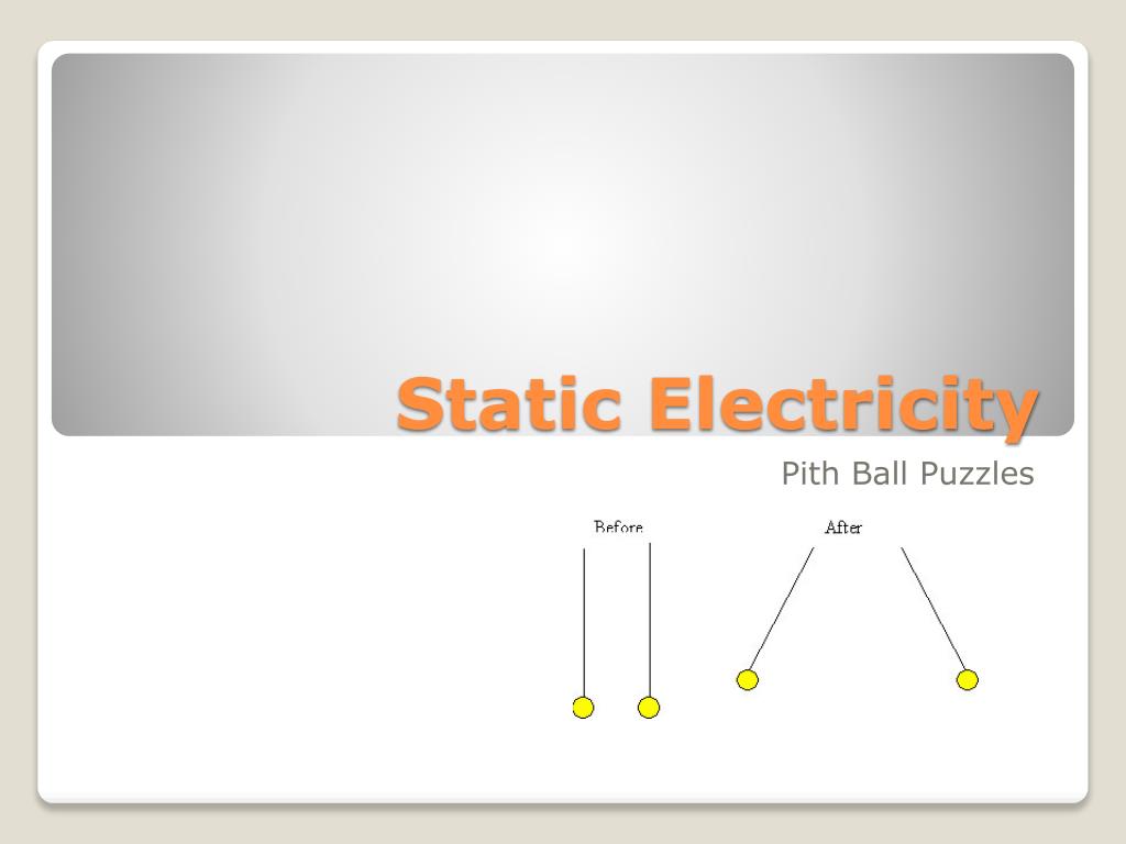 PPT - Static Electricity PowerPoint Presentation, free download - ID ...