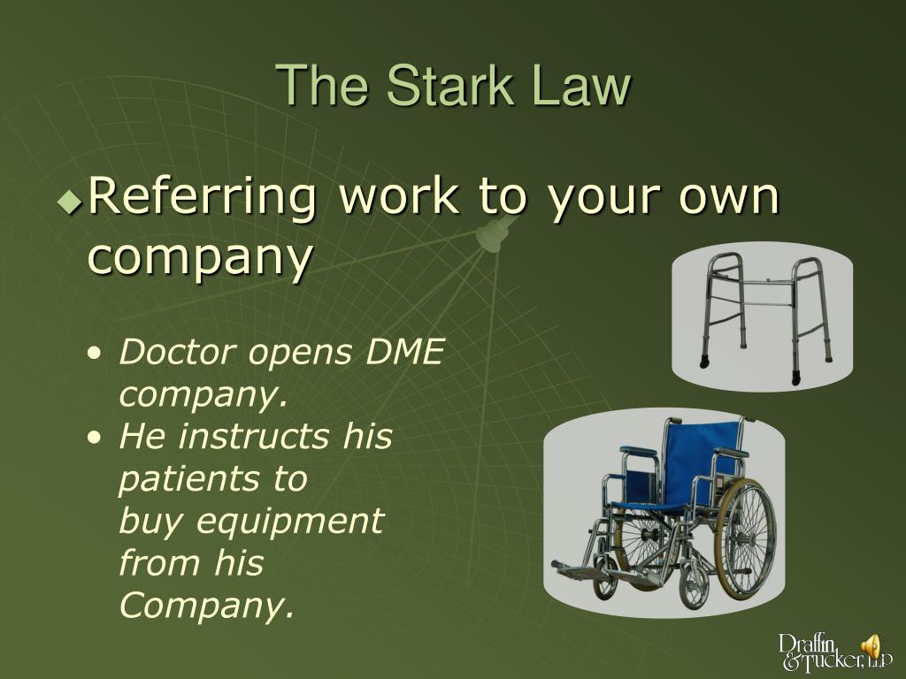 PPT - The Stark Law PowerPoint Presentation, free download - ID:2519642