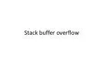 PPT - Buffer overflow overview PowerPoint Presentation, free download - ID:3344372