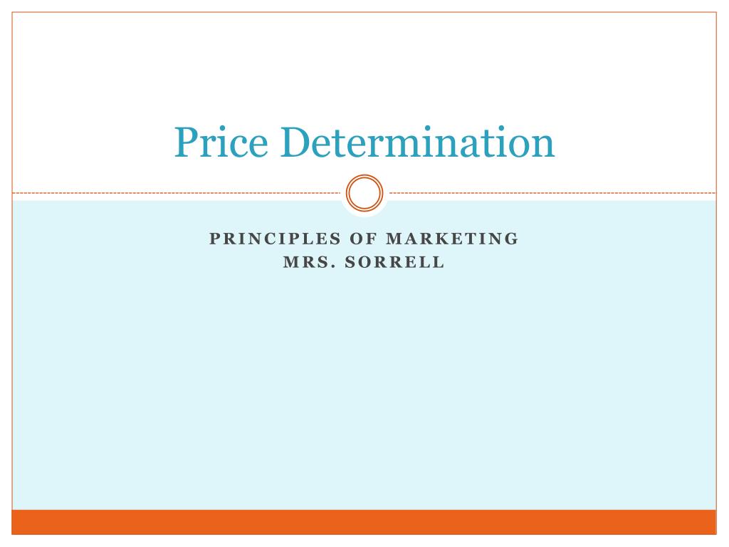 PPT - Price Determination PowerPoint Presentation, free download - ID ...