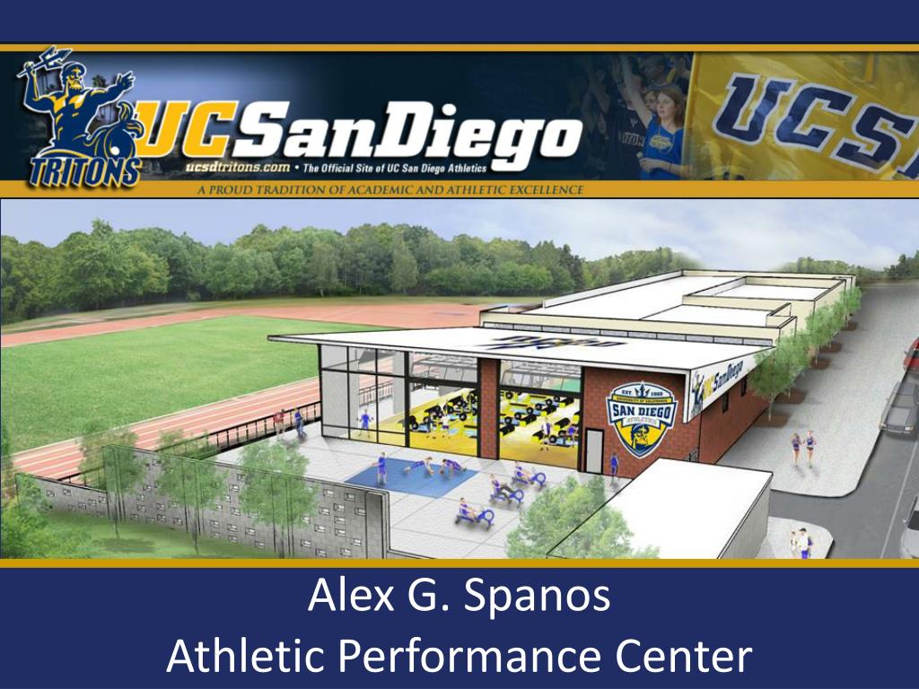 PPT - Alex G. Spanos Athletic Performance Center PowerPoint ...