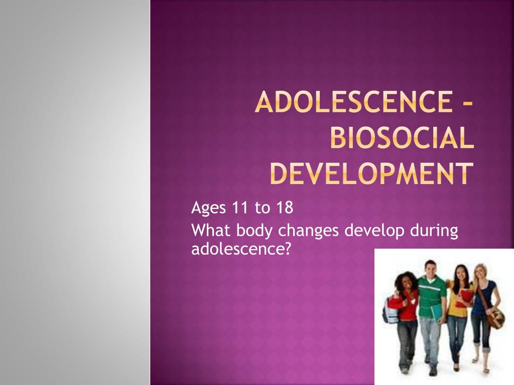 PPT - Adolescence – Biosocial Development PowerPoint Presentation, free ...
