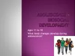 PPT - Chapter 8 Biosocial Approaches PowerPoint Presentation, free ...