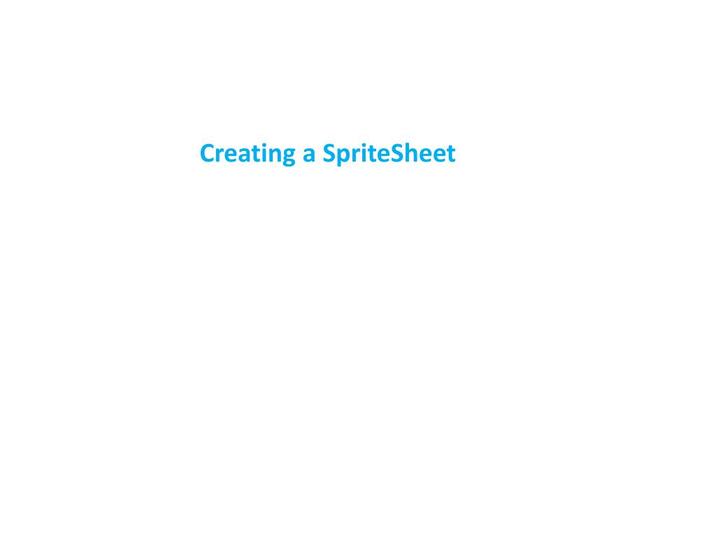 PPT - Creating a Sprite Sheet for Animation: Step-by-Step Guide ...