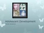 PPT - Adolescent Development and Health PowerPoint Presentation, free ...